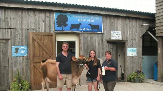 Pierrepont Farm: Tenant farmer Mike Clear told to vacate Frensham dairy ...