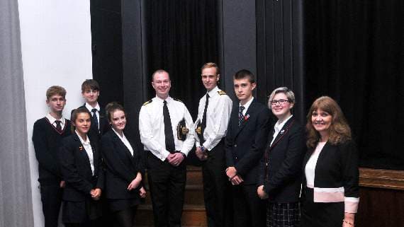 HMS Diamond - jewel in the crown | haslemereherald.com