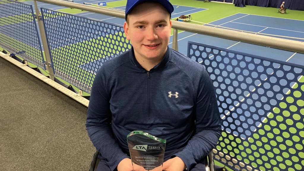 Wheelchair tennis star Andrew Penney has sights set on being among ...