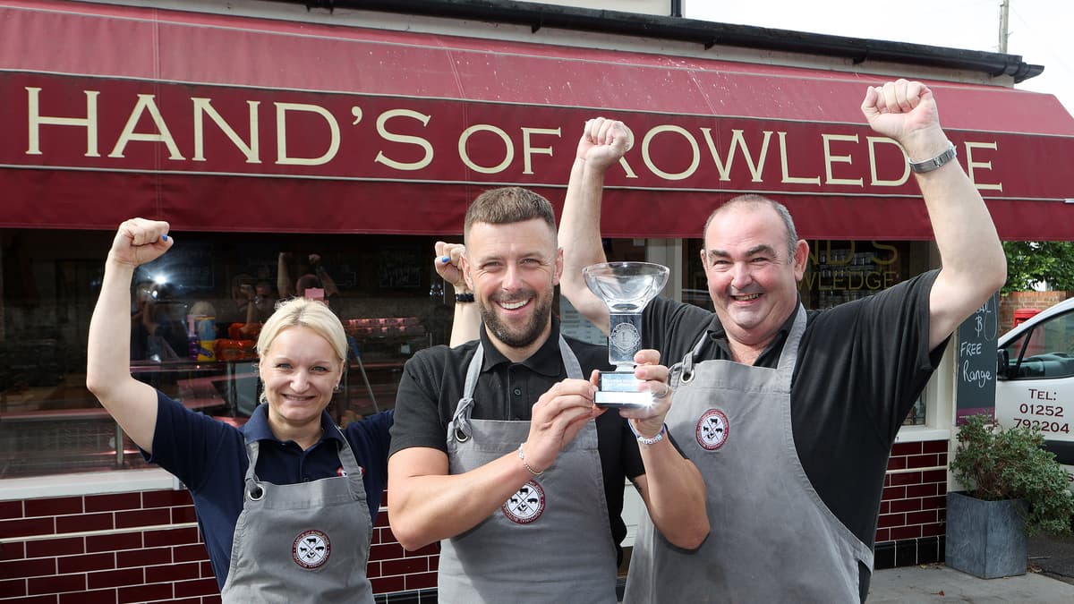 Winners of Farnham Cider and Sausage Festival best bangers contest ...