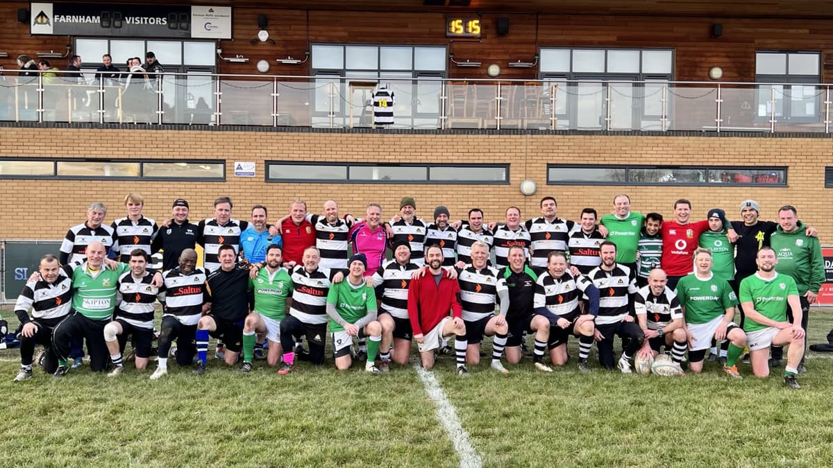 Farnham Rugby Club pay tribute to former player who died of leukaemia ...