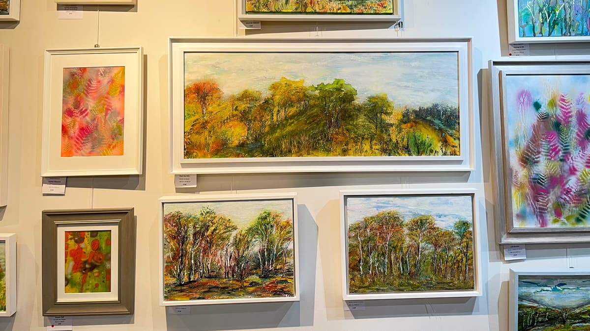 Sussex beauty spots star in artist's spring exhibition at Fernhurst Hub ...