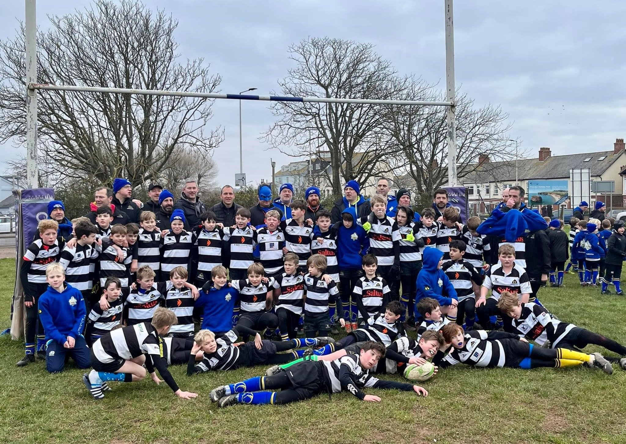 Farnham Rugby Club minis ready for annual tour at Ladram Bay holiday ...